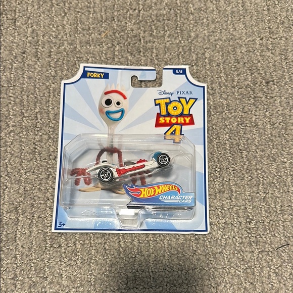 Disney | Toys | Disney Pixar Hot Wheels Toy Story 4 Forky Car | Poshmark